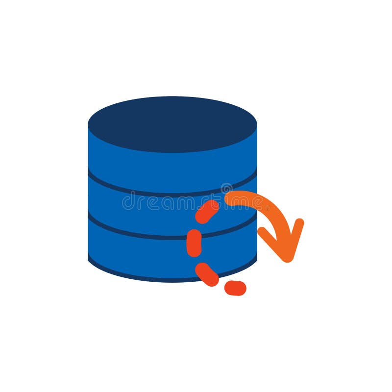 Refresh Database Logo Icon Design Stock Vector - Illustration of ...