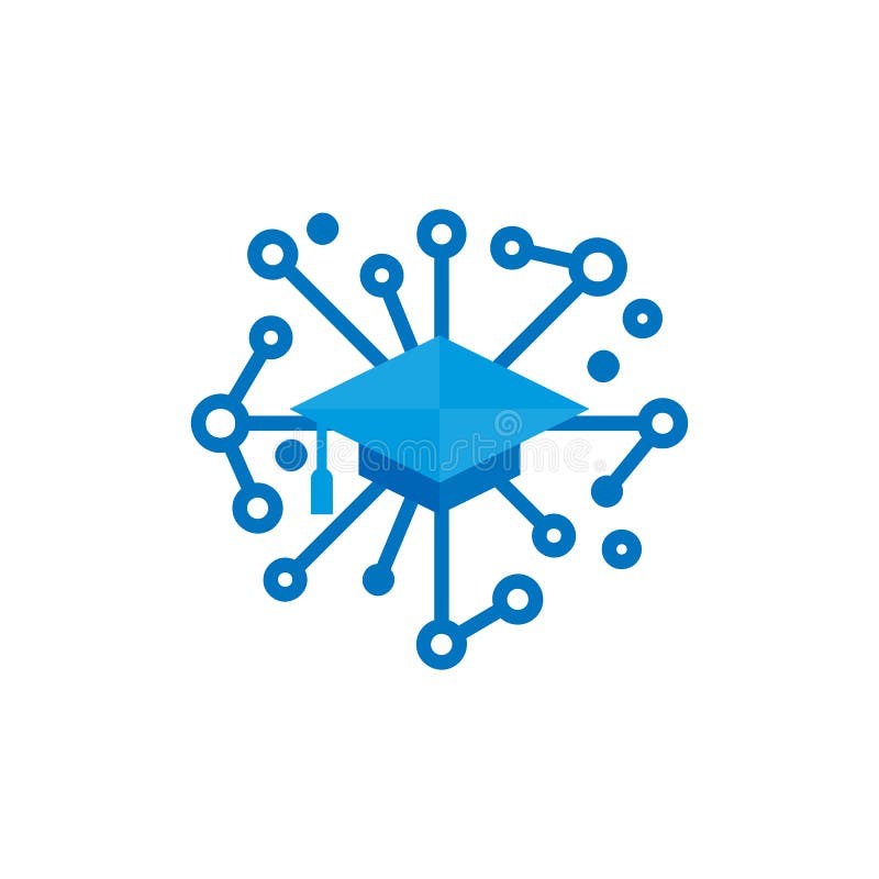 School Network Logo Icon Design Stock Vector - Illustration of academic ...
