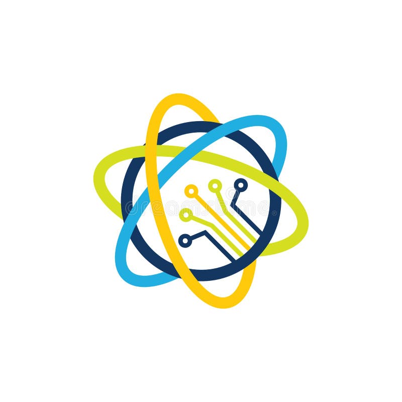 Science Digital Logo Icon Design Stock Vector - Illustration of logo ...