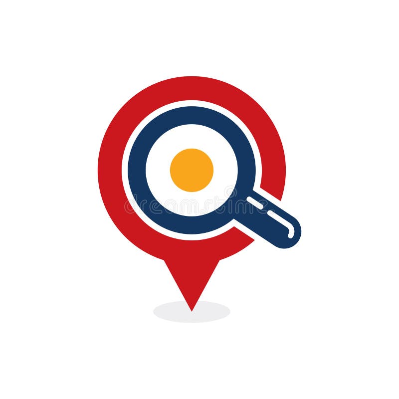 Search Point Logo Icon Design Stock Vector - Illustration of locate ...