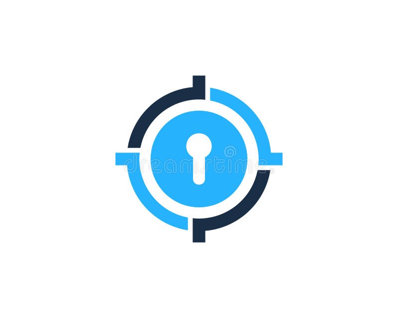 Security Target Logo Icon Design Stock Vector - Illustration of access ...