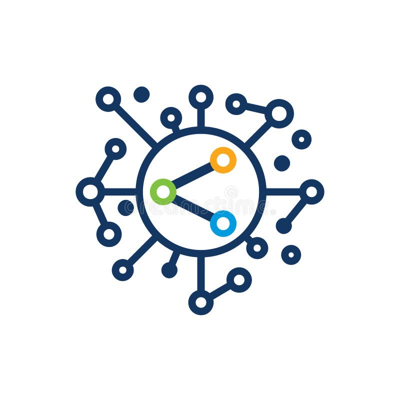 Share Network Logo Icon Design Stock Vector - Illustration of abstract ...
