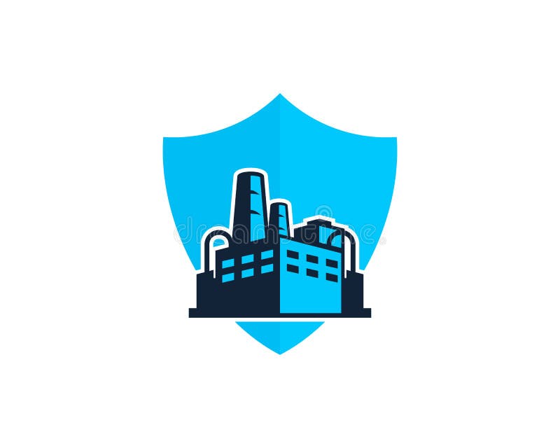 Factory Map Logo Icon Design Stock Vector - Illustration of design ...