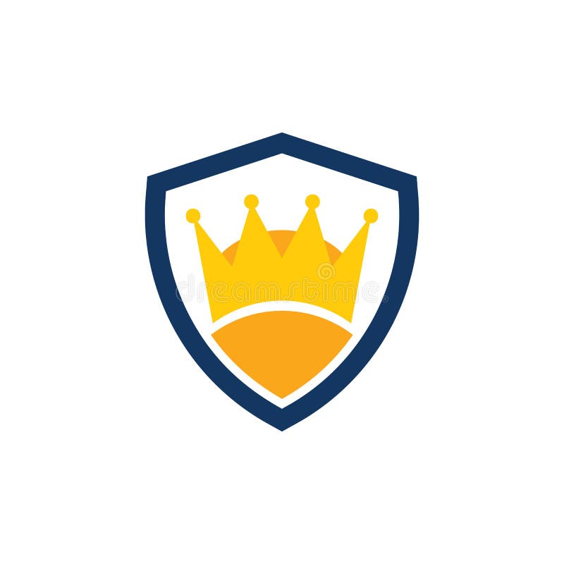 Shield King Logo Icon Design Stock Vector - Illustration of logo ...