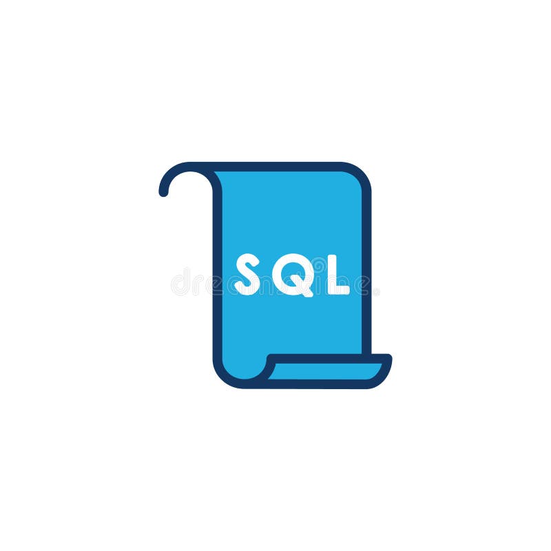 Sql Database Logo Icon Design Stock Vector - Illustration of sign ...