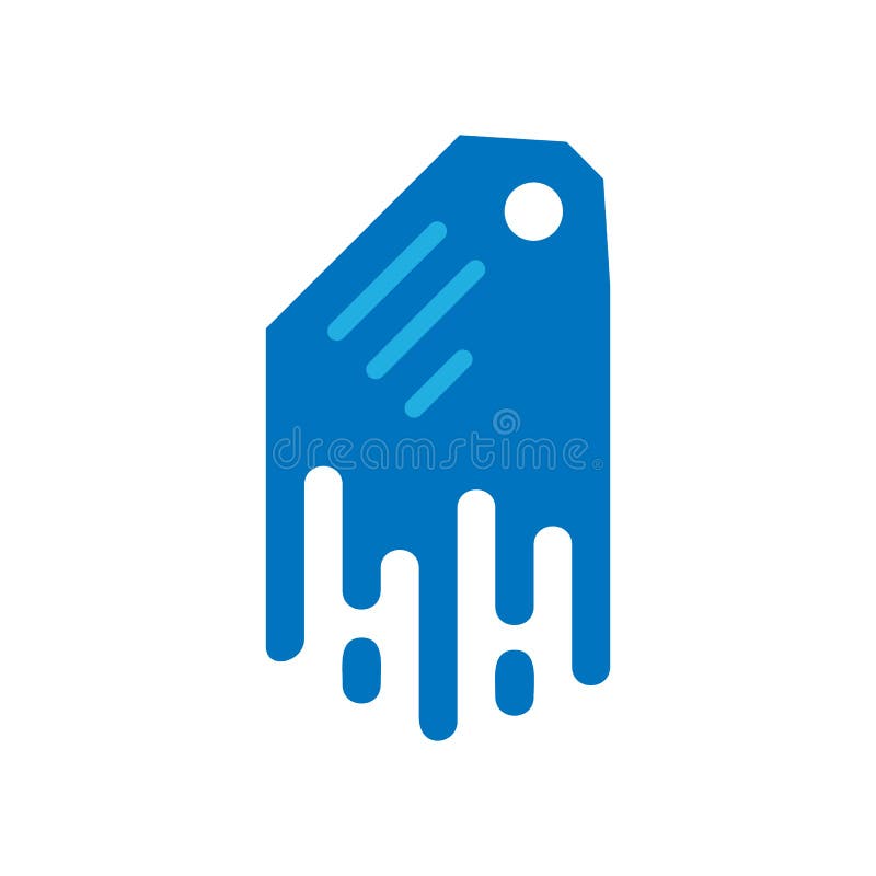 Tag Paint Logo Icon Design stock vector. Illustration of creative ...