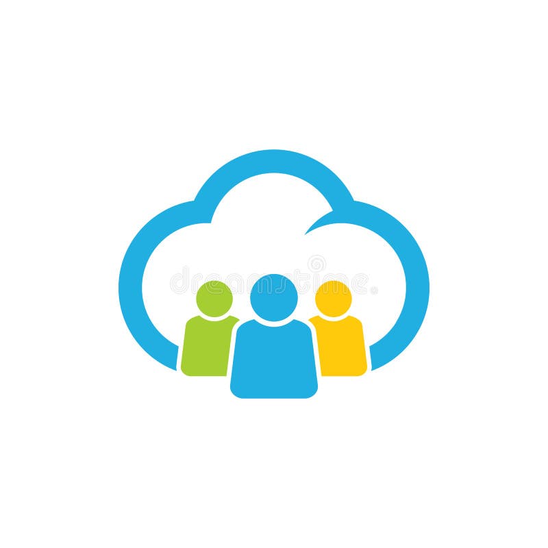 Handshake Cloud Logo Icon Design Stock Vector - Illustration of cloud ...