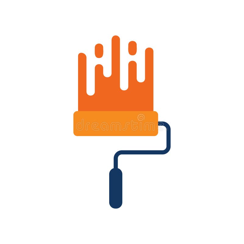 Texture Paint Logo Icon Design Stock Vector - Illustration of business ...