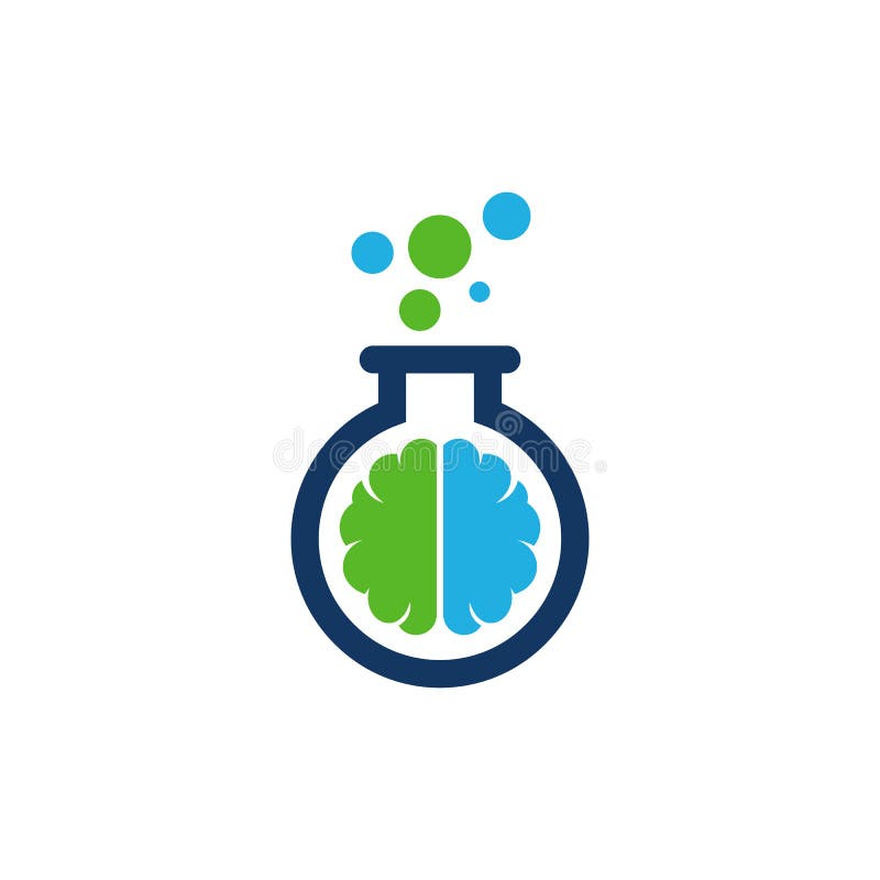 Think Lab Logo Icon Design stock illustration. Illustration of human ...