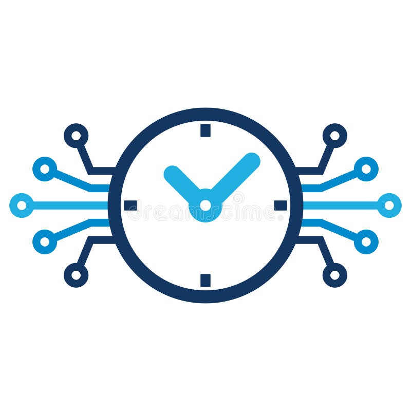 Time Network Logo Icon Design Stock Vector - Illustration of element ...