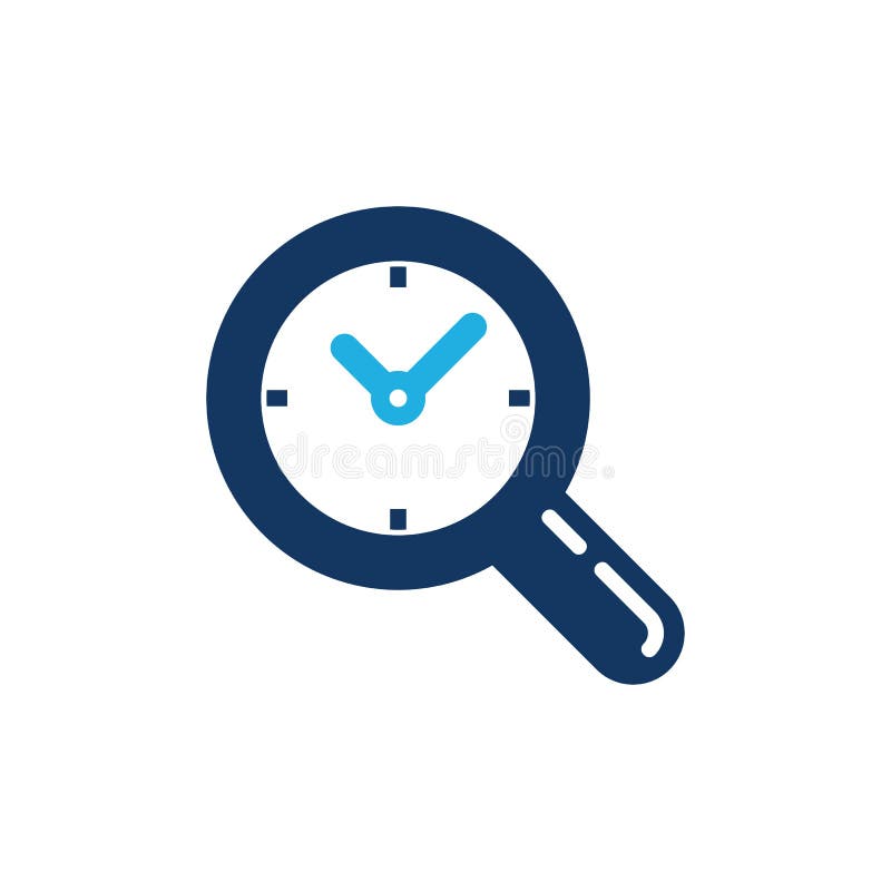 Pin Location Time Icon Logo Design Element Stock Vector - Illustration ...