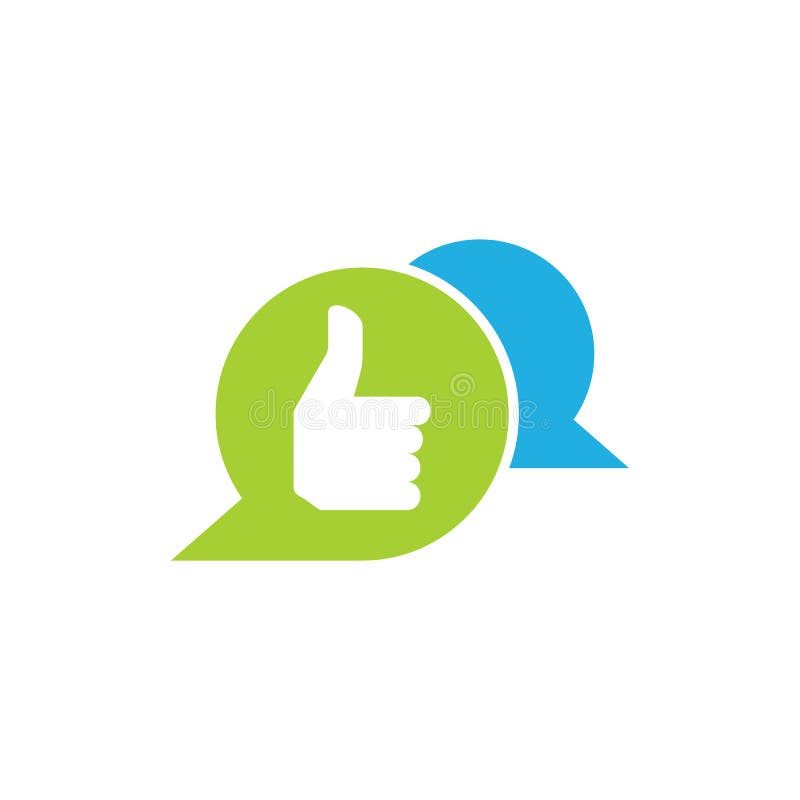 Testimonial Logo Icon Design Stock Vector - Illustration of creative ...