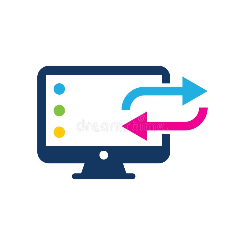 Computer Lab Logo Icon Design Stock Vector - Illustration of analysis ...