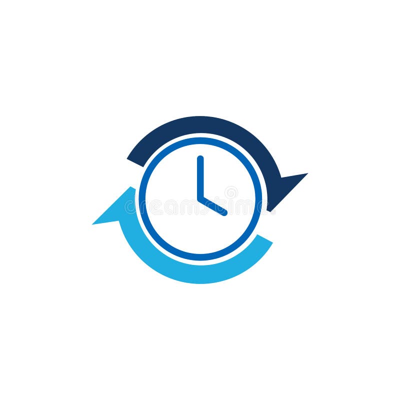 Transfer Time Logo Icon Design Stock Vector - Illustration of identity ...