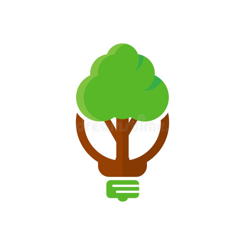 Tree Head Logo Icon Design stock vector. Illustration of logo - 126156381