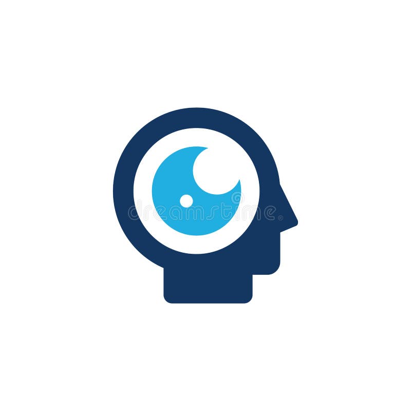 Vision Head Logo Icon Design Stock Vector - Illustration of education ...
