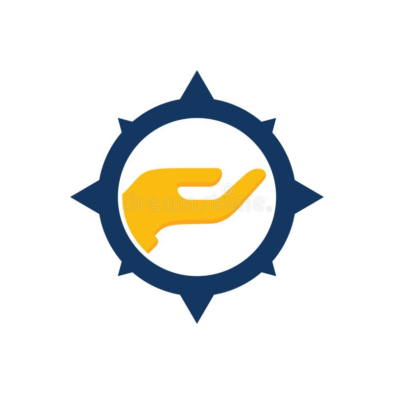 Care Compass Logo Icon Design Stock Vector - Illustration of company ...