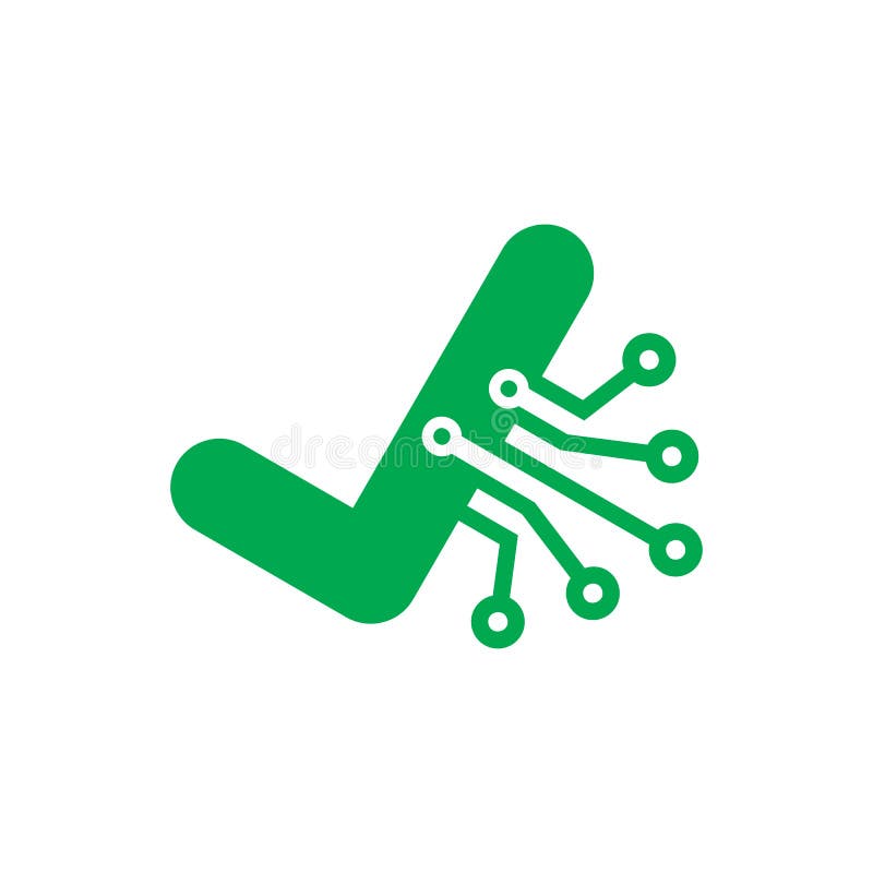 Check Computer Logo Icon Design Stock Vector - Illustration of laptop ...