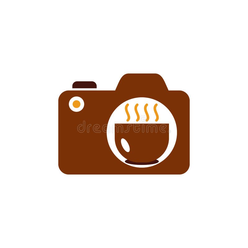 Camera Coffee Icon Logo Stock Illustrations – 544 Camera Coffee Icon ...