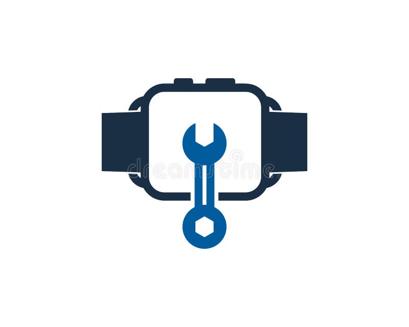 Time Repair Logo Icon Design Stock Vector - Illustration of graphic ...