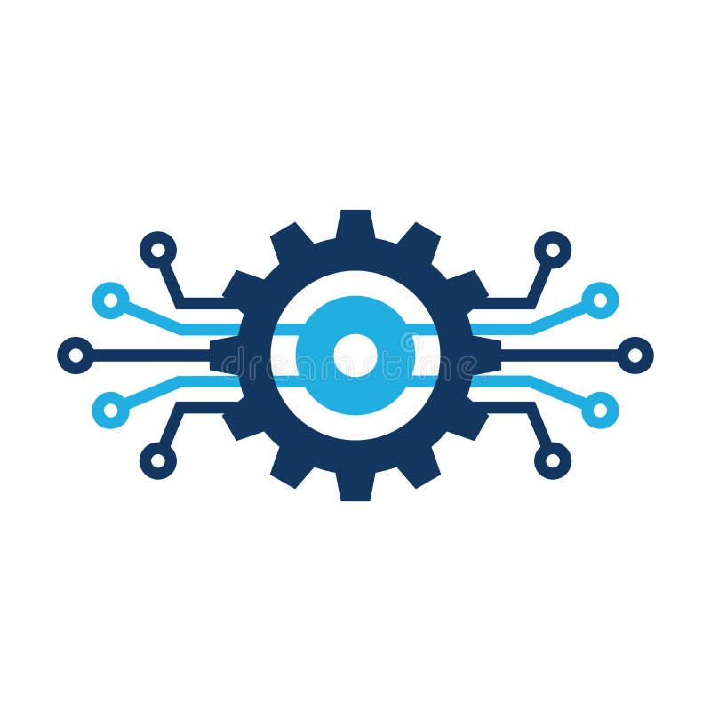 Digital Factory Logo Icon Design Stock Vector - Illustration of factory ...