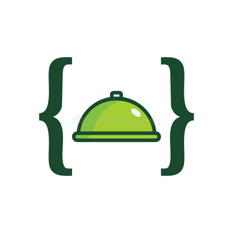 Menu Code Logo Icon Design stock vector. Illustration of creative ...