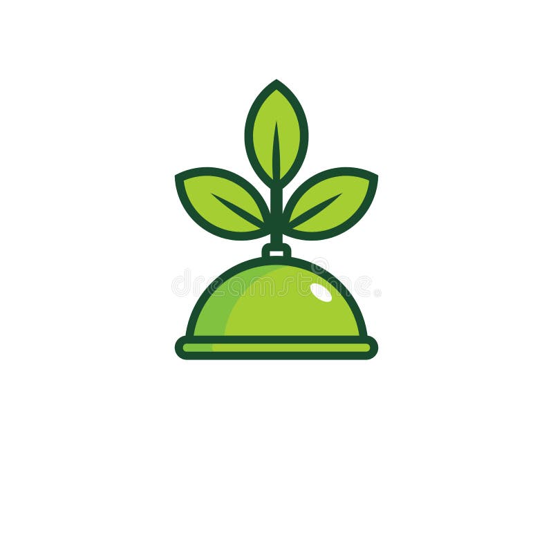 Menu Nature Logo Icon Design Stock Vector - Illustration of garden ...