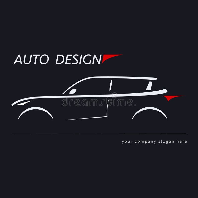 Design Car. Concept Automotive Topics Stock Illustration - Illustration ...