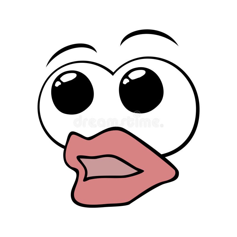 Set of Cartoon Eyes Looking in All Directions Stock Vector ...