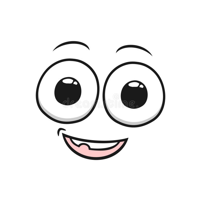 Set of Cartoon Eyes Looking in All Directions Stock Vector ...