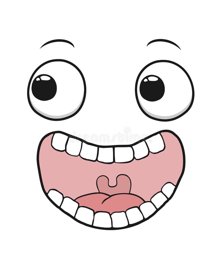 Set of Cartoon Eyes Looking in All Directions Stock Vector ...