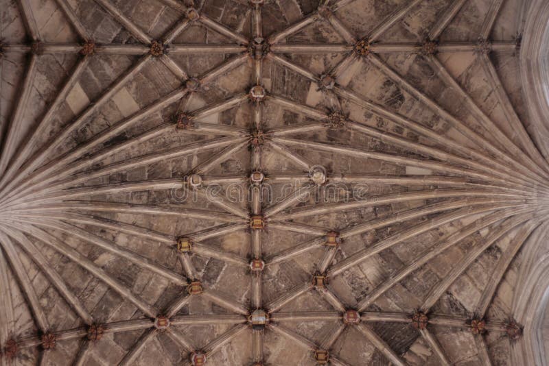 Geometry on a ceiling stock image. Image of centuries - 198628469