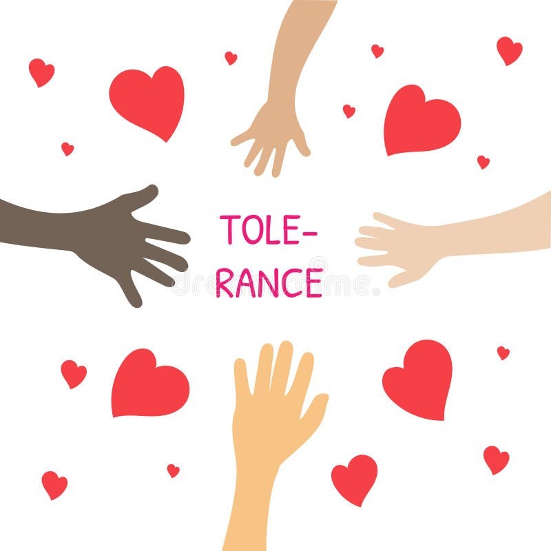 Design for Celebrating International Day of Tolerance Stock Vector ...