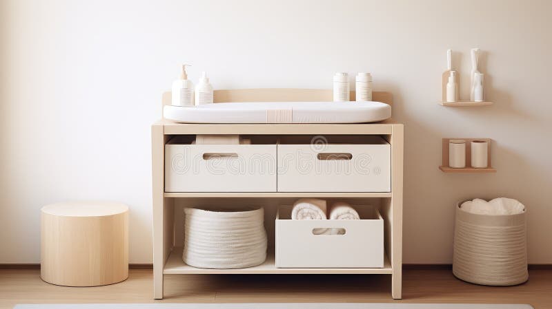 Design changing table stock illustration. Illustration of modern ...