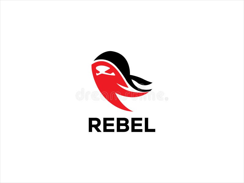 Rebel Logo Design,creative Rebel Logo Stock Illustration - Illustration ...