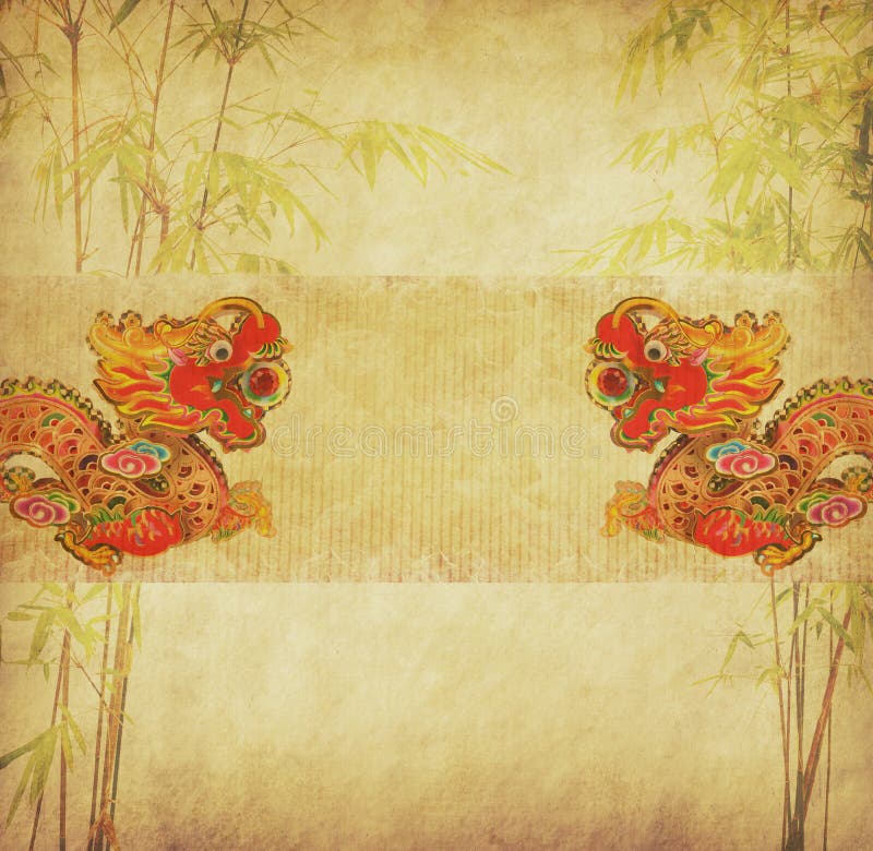 Design of chinese bamboo stock illustration. Illustration of forest ...