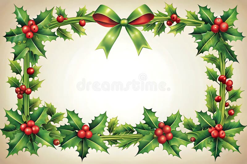 Holly Border Clip Art Clipart Best Free Winter Borders: Clip Art, Page