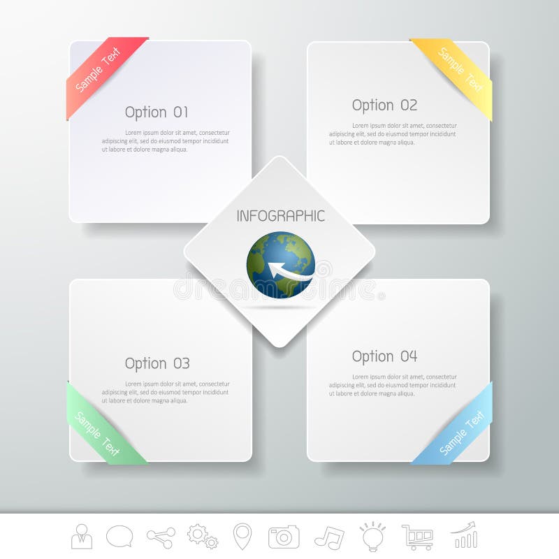 Design Clean Infographic Template. Can Be Used for Workflow, Layout ... Design Clean Infographic Template. Can Be Used for Workflow, Layout ...