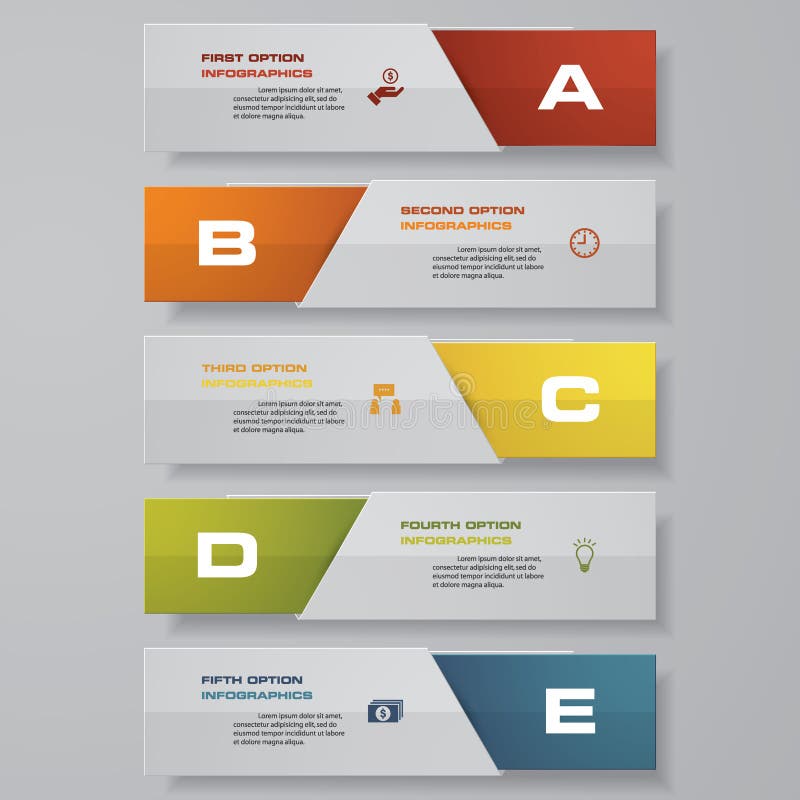 Design Clean Banners Template Graphic Layout Stock Illustrations ...