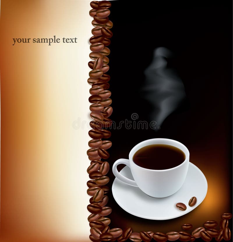 Coffee Backgrounds Stock Illustrations – 21,985 Coffee Backgrounds ...