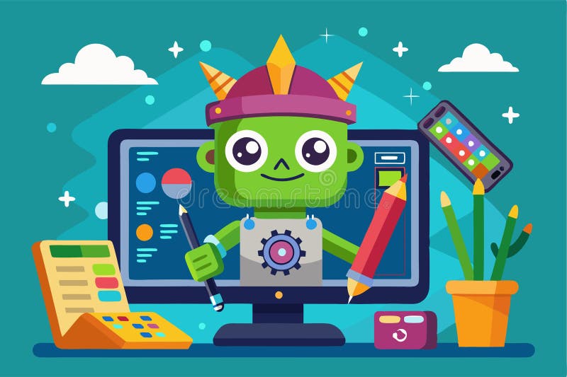Design Colorful Cartoon Illustrations Using Interactive Online Tools ...