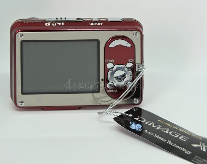 Modern Minolta Dimage X1 Digital Compact Camera Editorial Photography ...