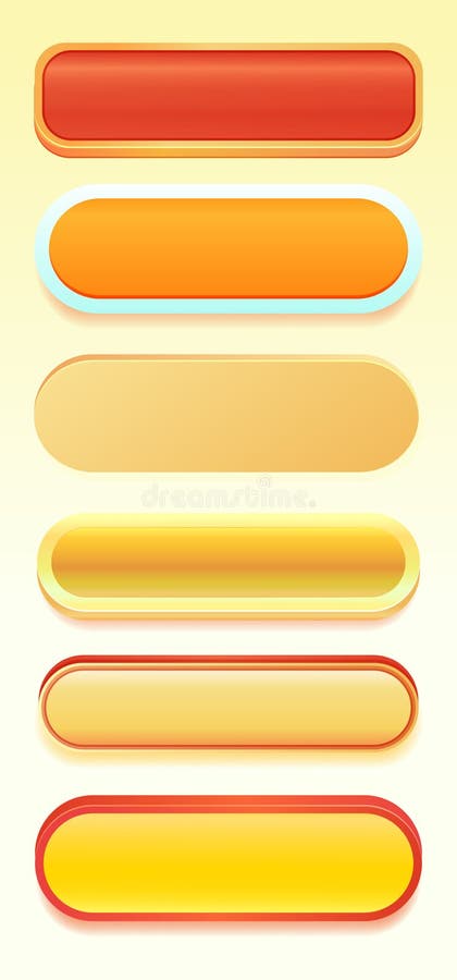 Design for Complete Set of Level Button Game Popup Icon Window and ...