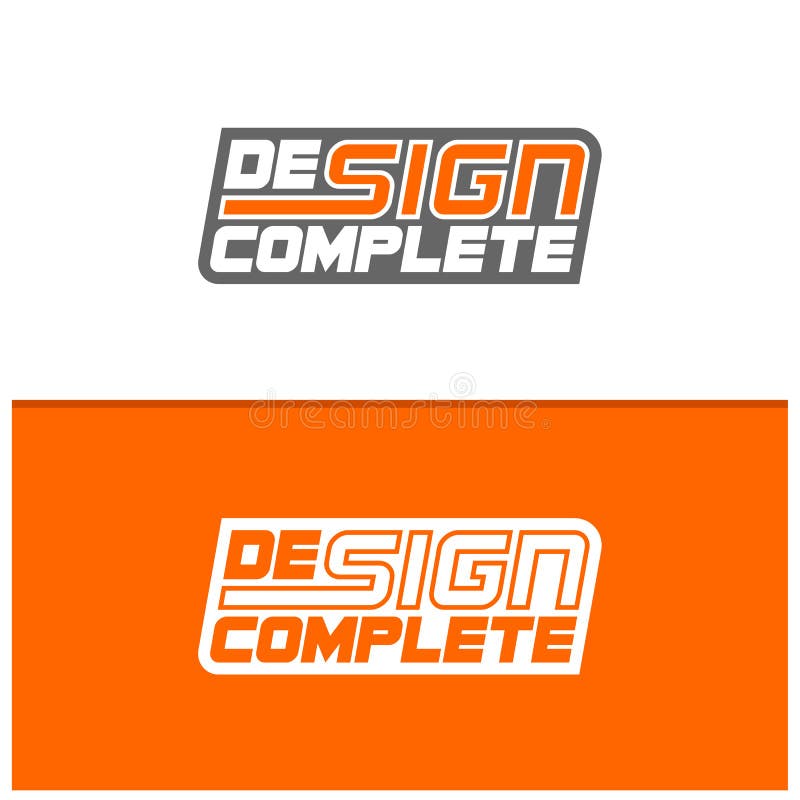 Design Complete Vector Template, Creative Design Complete Concepts ...