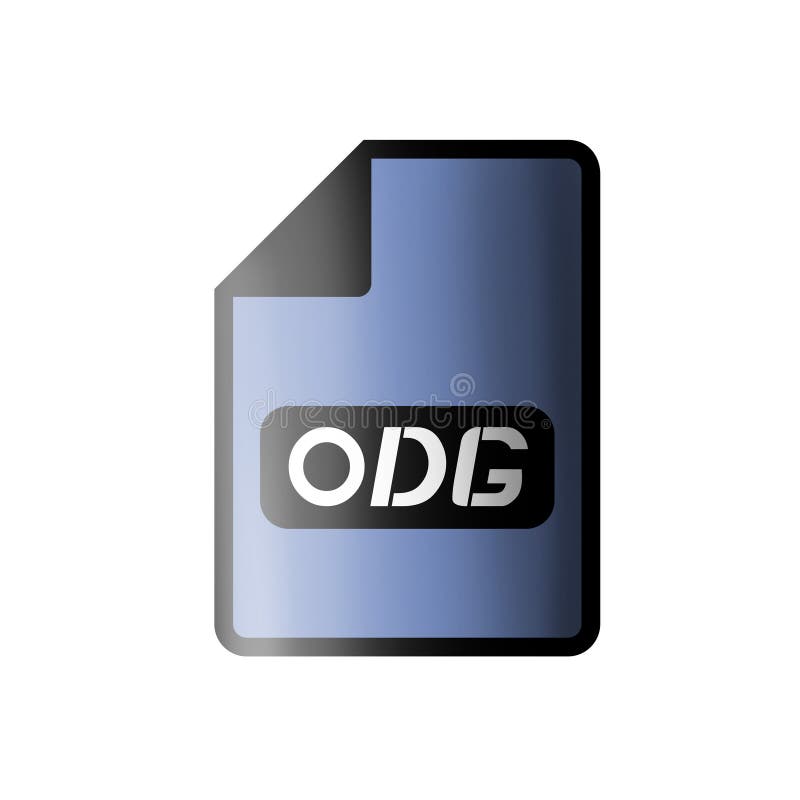 Odg File Stock Illustrations – 13 Odg File Stock Illustrations, Vectors ...