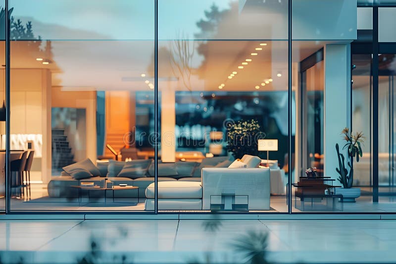 Design Concept for a Contemporary Smart Home Featuring Spacious ...