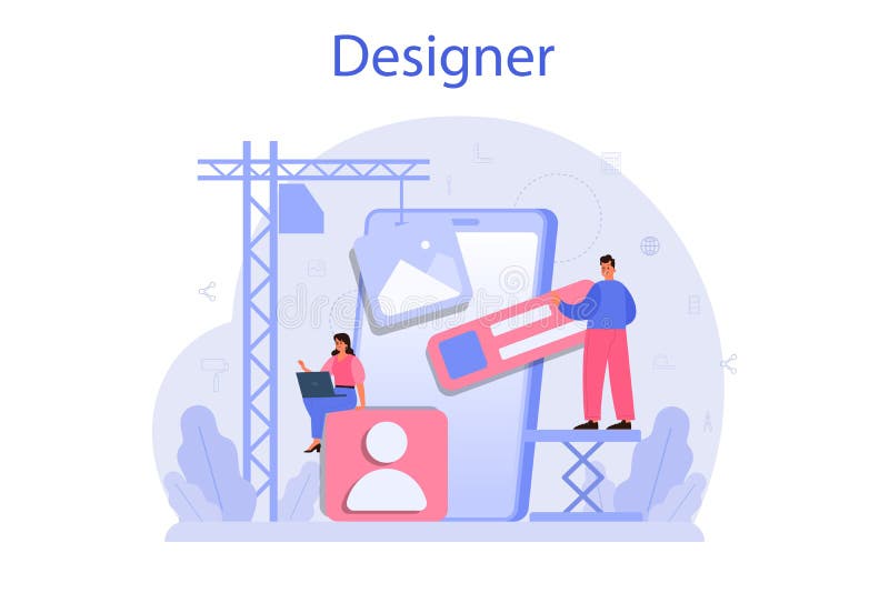 Design Concept. Graphic, Web, Printing Design Stock Vector ...