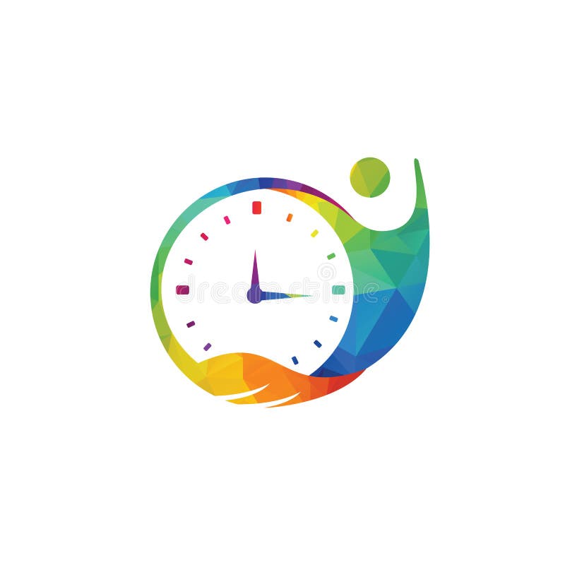 Time Care Logo Template Design Vector. Stock Vector - Illustration of ...