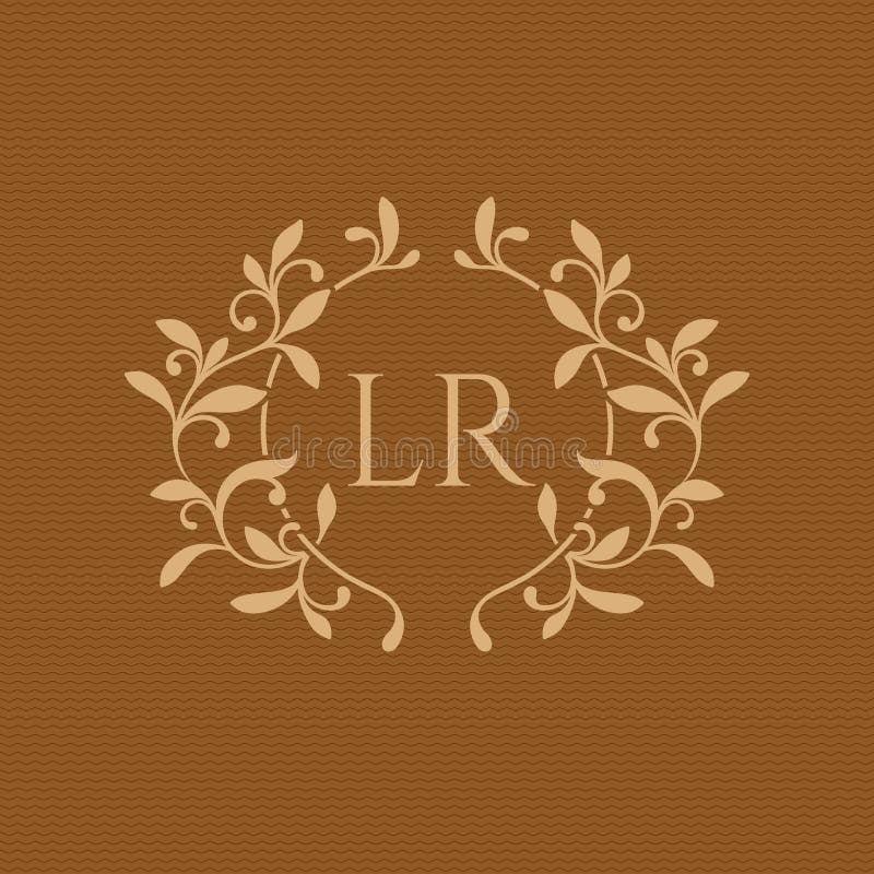 Royal Monogram Frame. Classic Decorative Element. Stock Vector ...