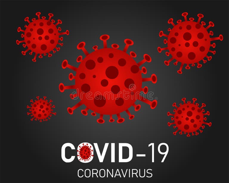 Design corona virus stock vector. Illustration of covid19 - 192019721